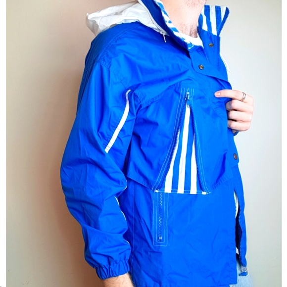 London Fog | Jackets & Coats | Vintage London Fog Blue And White ...